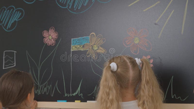 Group of Children Doing Creative Tasks in Developmental Classes ...