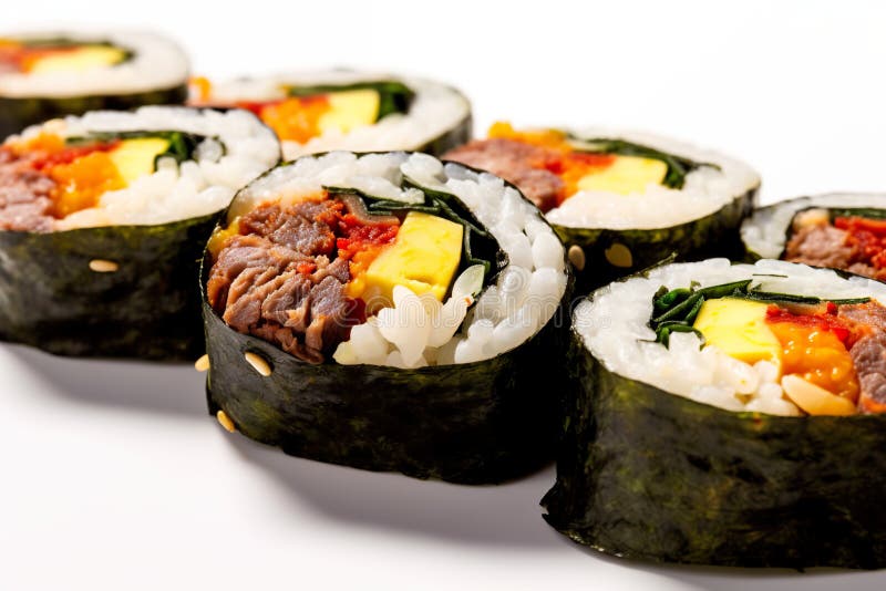 Korean Gimbap Stock Illustrations – 596 Korean Gimbap Stock ...