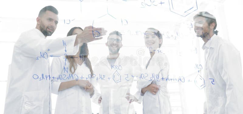 Group of Laboratory Scientists Discussing Their Research in the ...