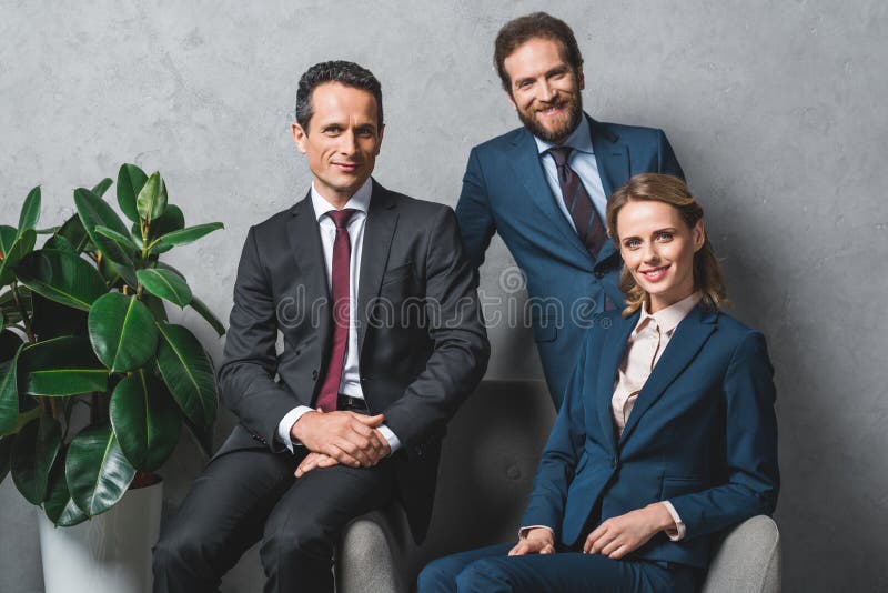 Group of lawyers in a team stock image. Image of headshot - 23043041