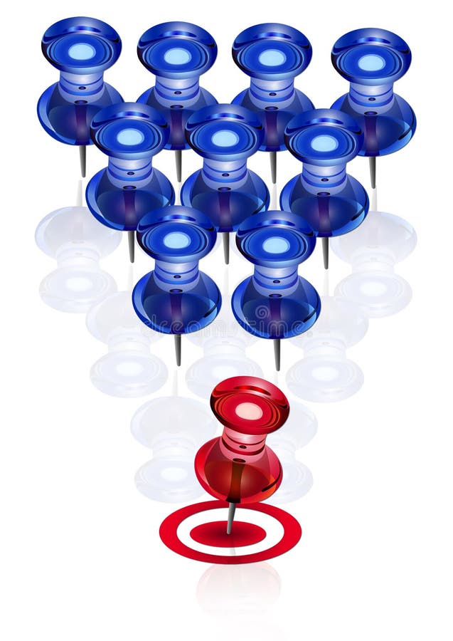 Group leader stock illustration. Illustration of manager - 5300164