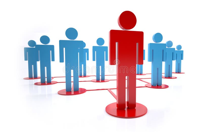 Group leader stock illustration. Illustration of people - 31424074
