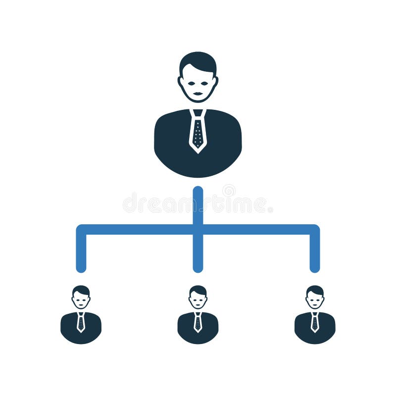 Group Leader Icon / Vector Graphics Stock Vector - Illustration of male ...