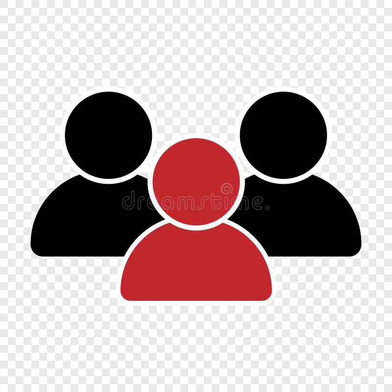 Group Leader Vector Icon Illustration Stock Vector - Illustration of ...