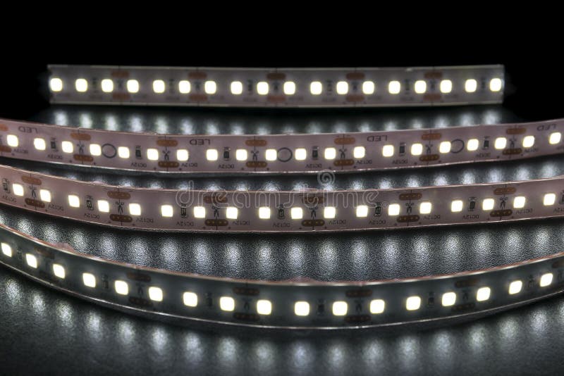Group of LED lighting stock photo. Image of color, glow - 77606674