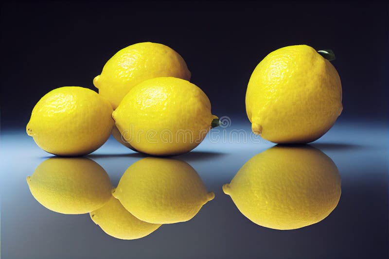 A Group of Lemons Sitting on Top of a Table Next To Each Other on a ...