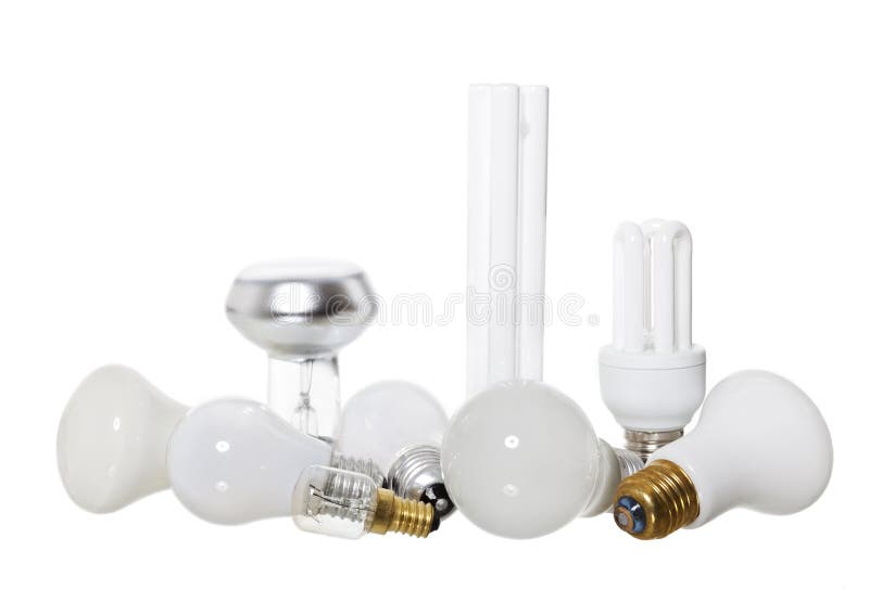 Group of Lights Bulbs stock photo. Image of light, isolated - 39350978