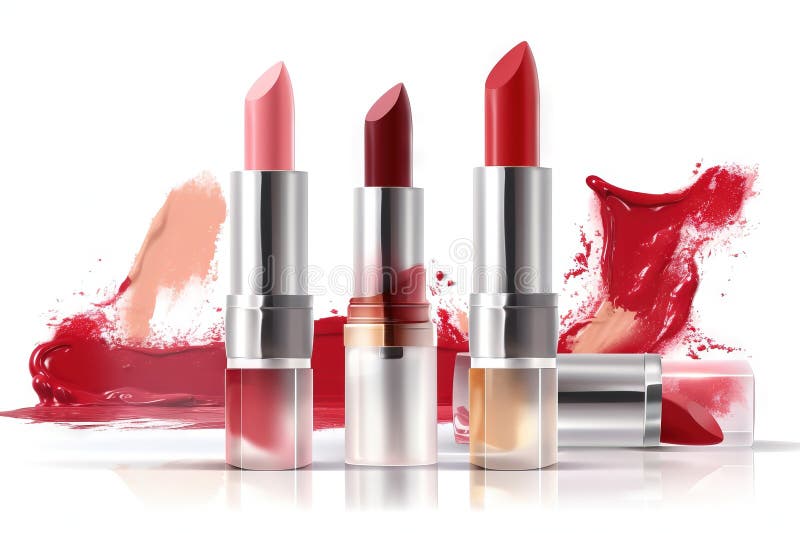A Group of Lipsticks Sitting on Top of a Table. Generative AI Image ...