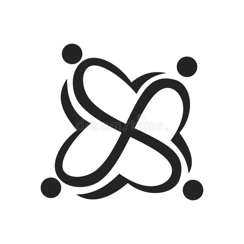 Group Logo Template Isolated. Brand Identity. Icon Abstract Vector ...