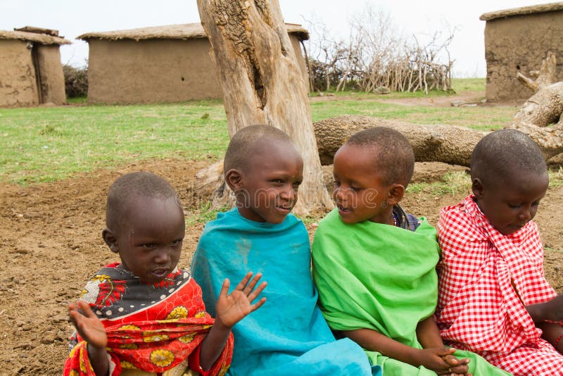 Masai Mother and Child (Kenya) Editorial Stock Image - Image of kenya ...