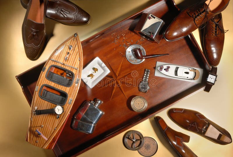 Group of Men S Luxury Items Stock Image - Image of wristwatch, group ...