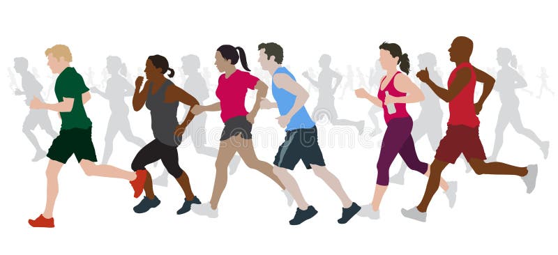 Marathon Clipart Images