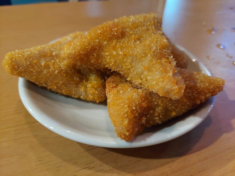 Group of Meat Risoles for Food and Beverage Background Stock Photo ...