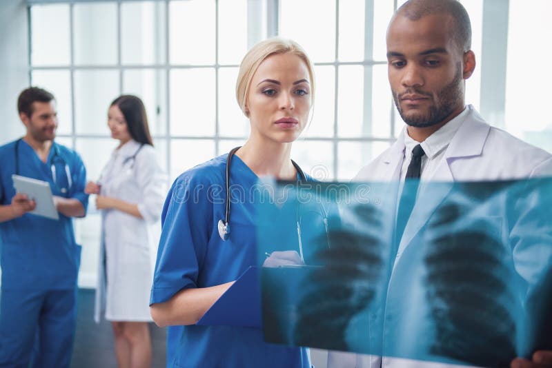 Group of medical doctors stock image. Image of medic - 281200365
