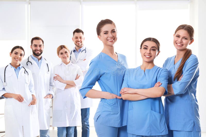 Group of Medical Doctors. Unity Concept Stock Image - Image of intern ...
