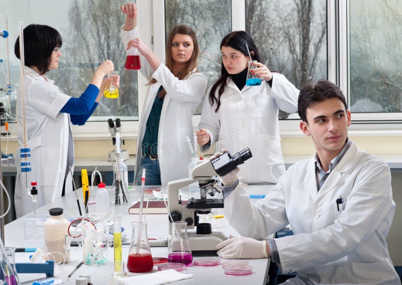 Group of medical students stock image. Image of medical - 20285177