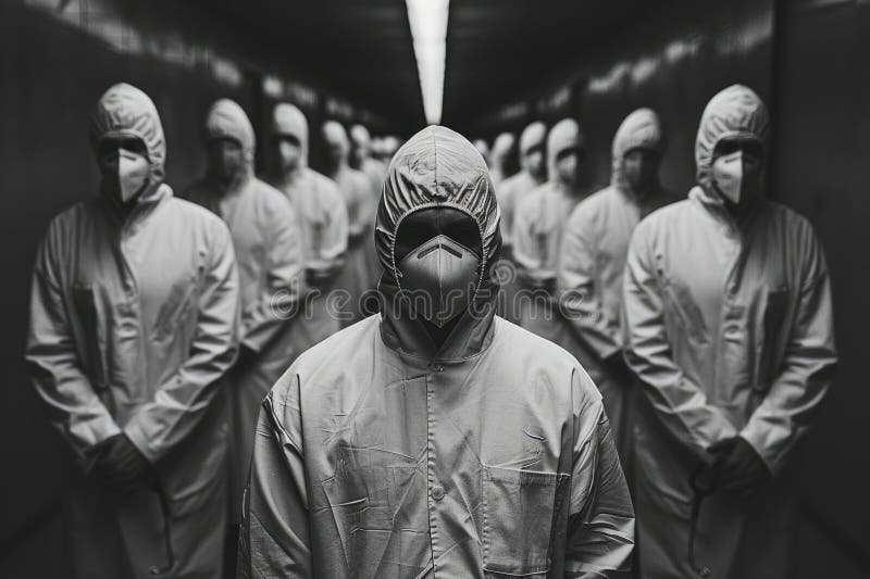 Group of Medical Workers in Protective Clothing Stock Photo - Image of ...
