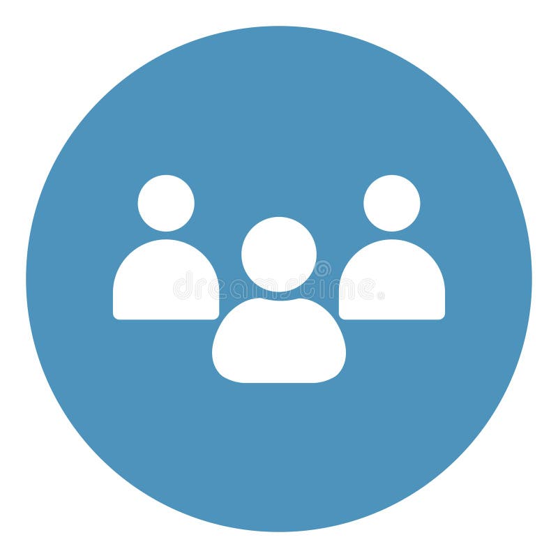 Group Members Isolated Vector Icon Which Can Easily Modify or Edit ...