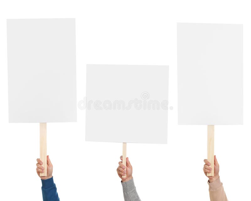 422 Blank Protest Signs Stock Photos - Free & Royalty-Free Stock Photos ...