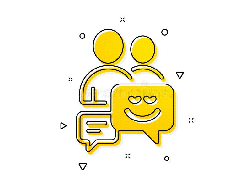 Group of Men Icon. Communication Sign. Vector Stock Vector ...