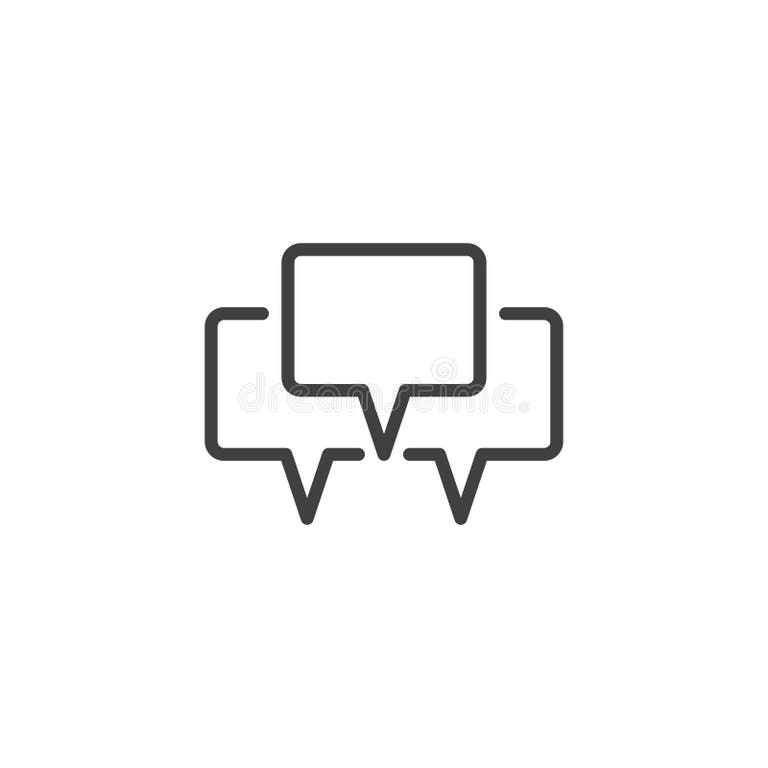 Group Messaging Icon Stock Illustrations – 14,811 Group Messaging Icon ...