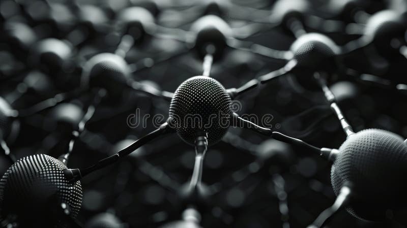 A Group of Microphones that are Connected To Each Other Stock Image ...
