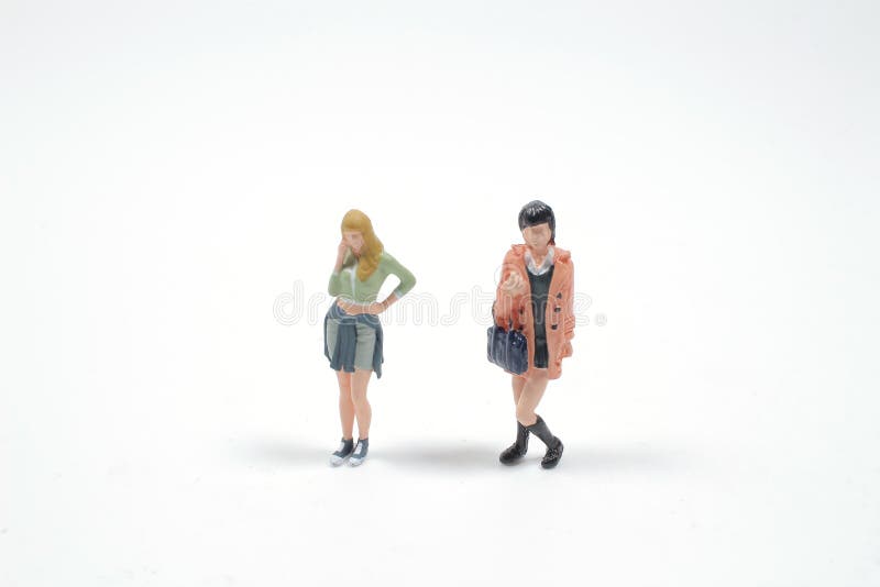 A Group of Mini Figure Friends on Board Stock Photo - Image of ...
