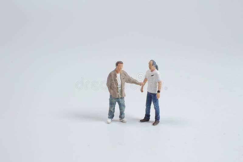 A Group of Mini Guys on the Whit Board Stock Image - Image of meeting ...