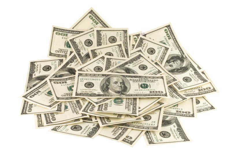 Dollars Isolated Picture. Image: 2922656