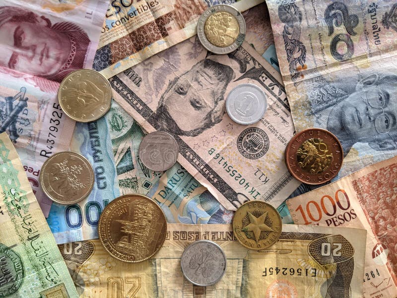 Group of Money Stack of 100 US Dollars Banknotes a Lot of is Arranged ...