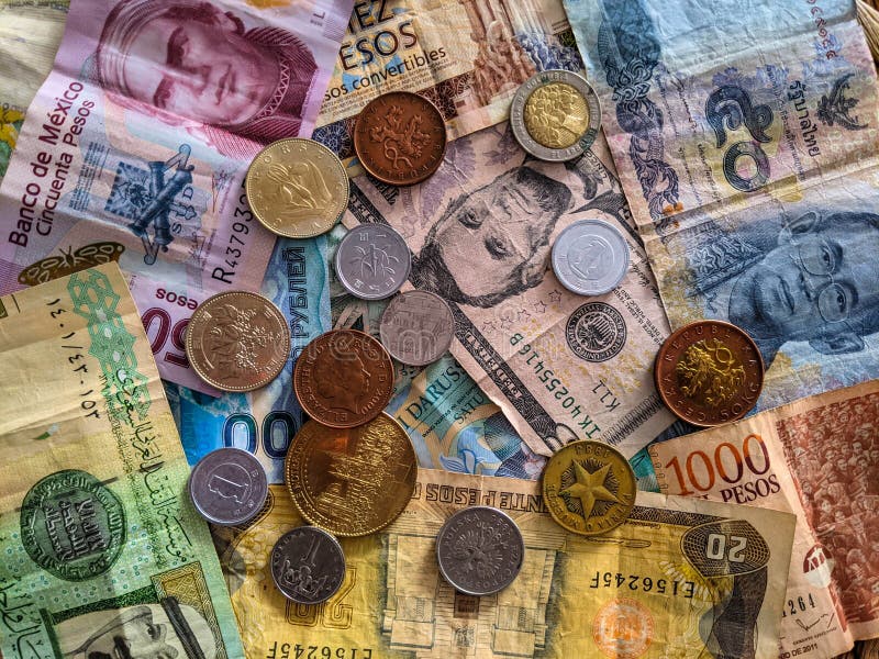 Group of Money Stack of 100 US Dollars Banknotes a Lot of is Arranged ...