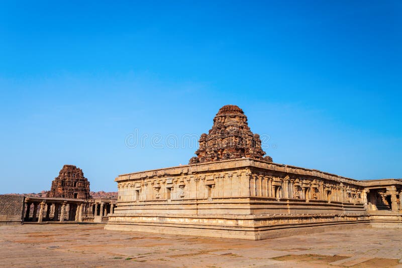 Hampi Vijayanagara Empire Monuments, India Stock Image - Image of ...
