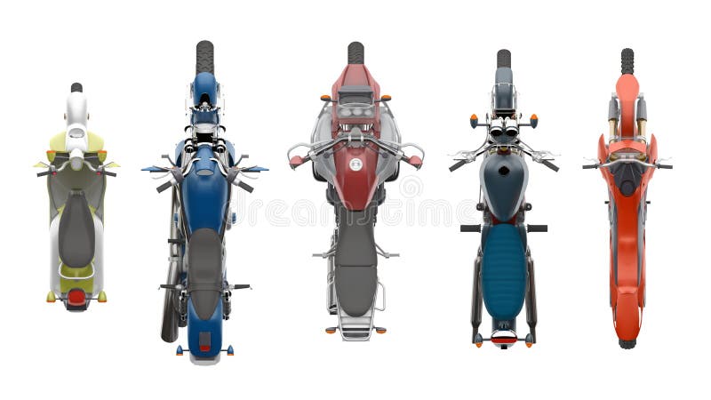 Motorcycle Top View Stock Illustrations – 1,347 Motorcycle Top View ...
