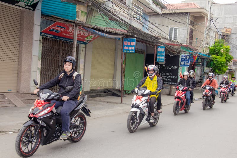 Group Of Motorcyclists Picture. Image: 82898631