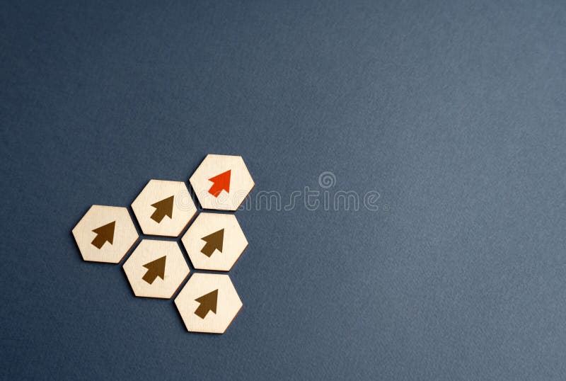 Group Movement. Common Interest, Problem Solving Stock Photo - Image of ...