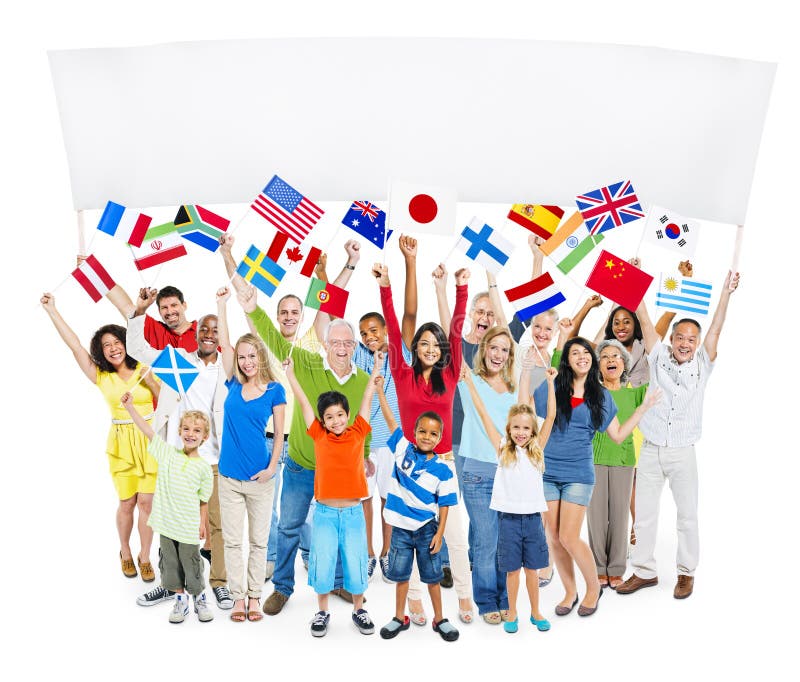 Group of Multi-Ethnic Group of People Stock Photo - Image of colorful ...