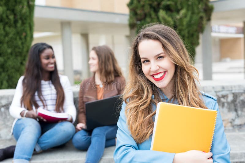 Another Day at the University! Stock Image - Image of education ...