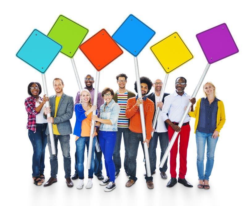 4,637 People Holding Sign Signs Stock Photos - Free & Royalty-Free ...
