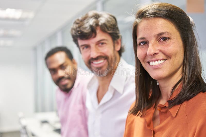 Group of Colleagues in the Successful Business Start-up Team Stock ...