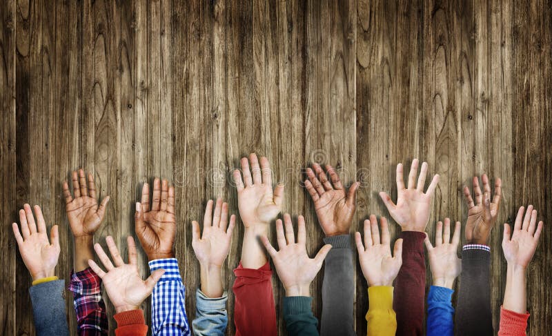 Group of Multiethnic Diverse Hands Raised Stock Photo - Image of wall ... Group of Multiethnic Diverse Hands Raised Stock Photo - Image of wall ...