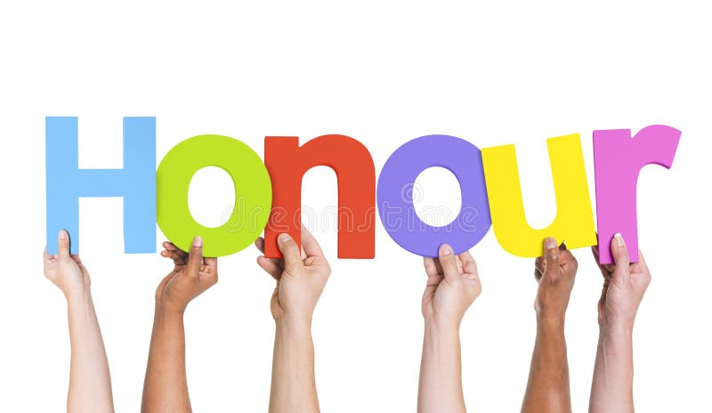 Group of Multiethnic Hands Holding Honour Stock Image - Image of group ...