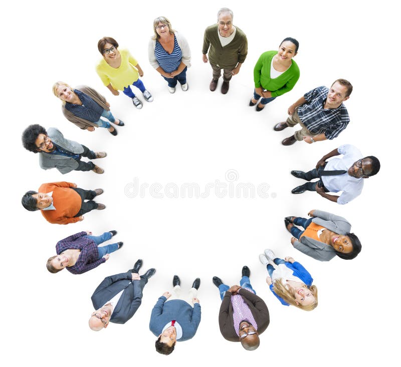 Circle People Stock Illustrations – 277,530 Circle People Stock ...