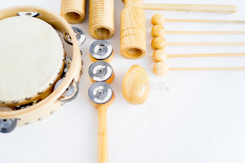 A Group of Musical Instruments Stock Photo - Image of instrument ...