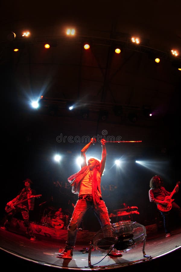 Group NEGATIVE editorial photography. Image of rock, lights - 16259707