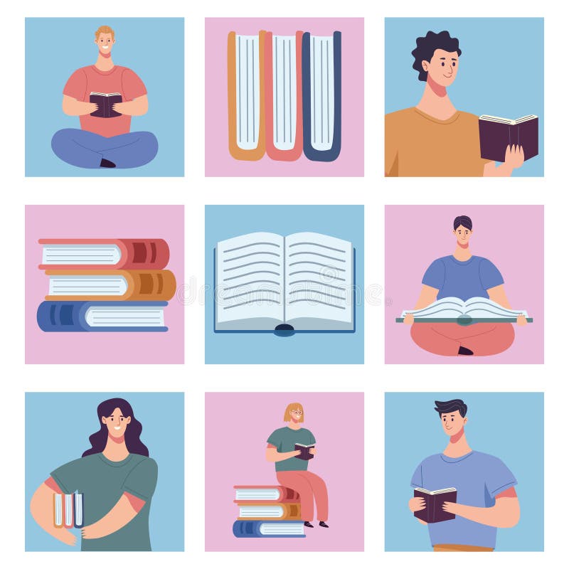 Nine Books Pile Stock Illustrations – 26 Nine Books Pile Stock ...