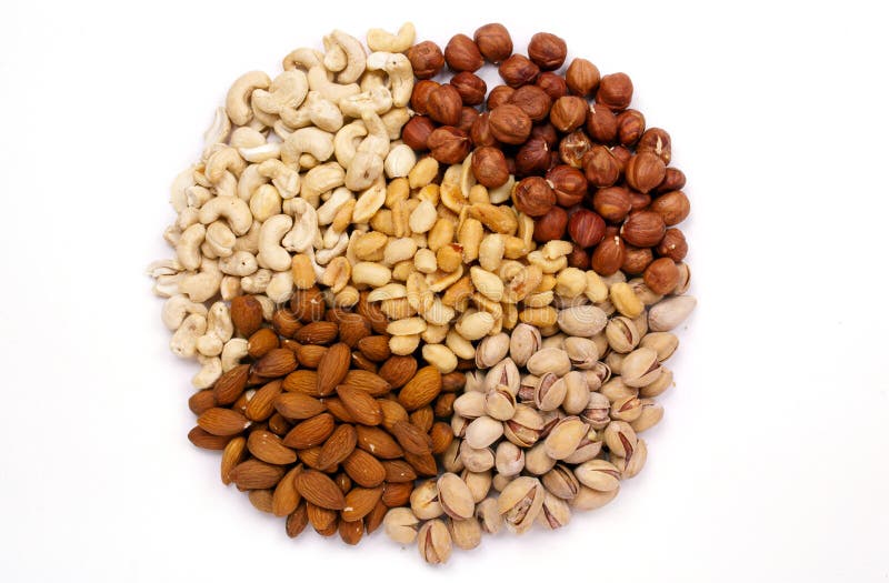 Nuts collection stock photo. Image of background, collection - 7542736