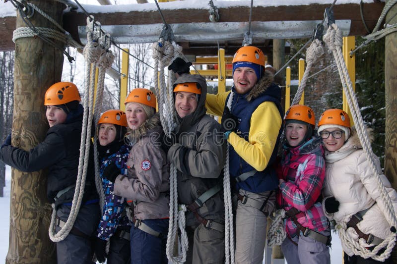 Group On Obstacle Course Picture. Image: 82898701