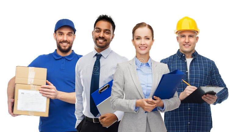 Group of Office People and Manual Workers Stock Photo - Image of people ... Group of Office People and Manual Workers Stock Photo - Image of people ...