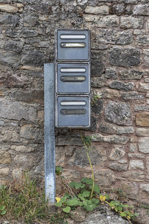 Group of letterboxes stock photo. Image of delivery - 271245524