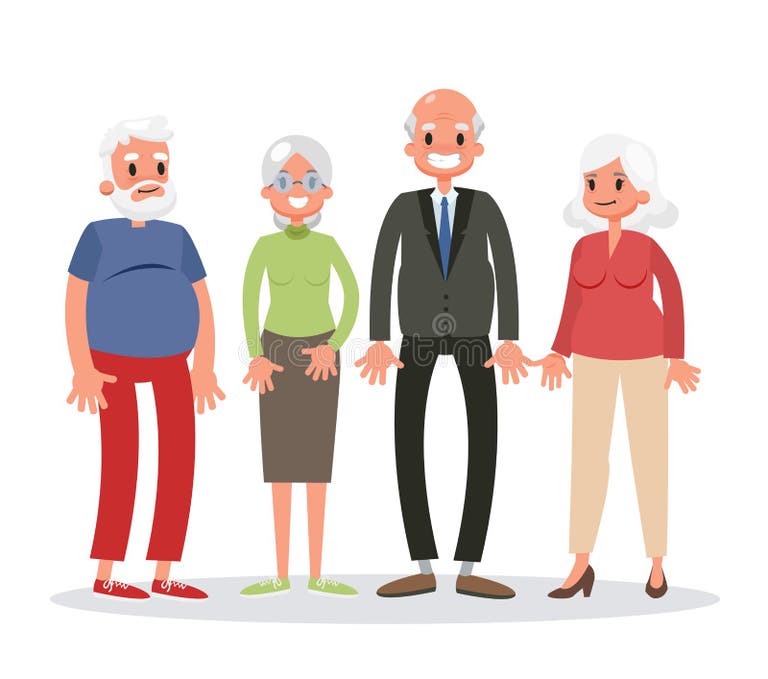 Cartoon Senior Elderly Old Man Stock Illustrations 18 801 Cartoon
